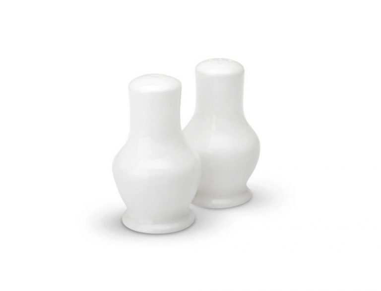 WHITE CRUET SET - SALT & PEPPER - Co-Ordination Event Hire