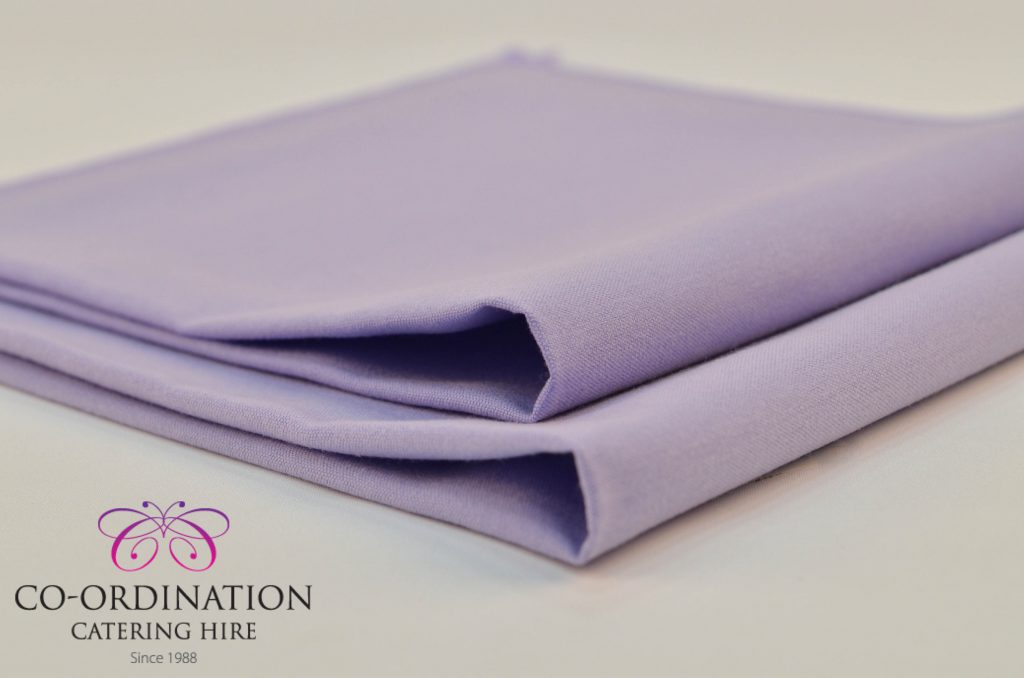 VIOLET SIGNATURE TABLE RUNNER - Co-Ordination Event Hire