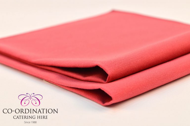 WILD RASPBERRY SIGNATURE TABLE RUNNER - Co-Ordination Event Hire