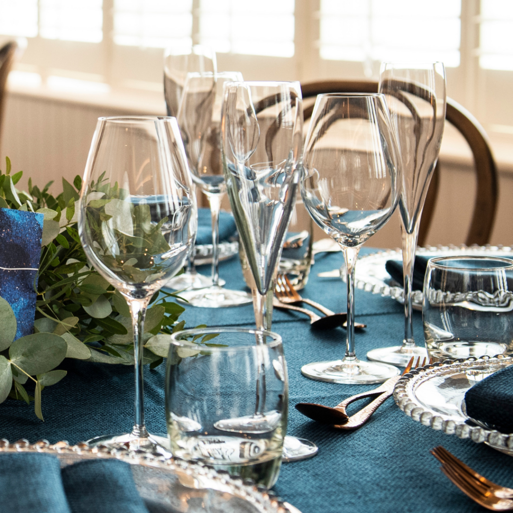 Event Glassware Hire - Co-Ordination Event Hire